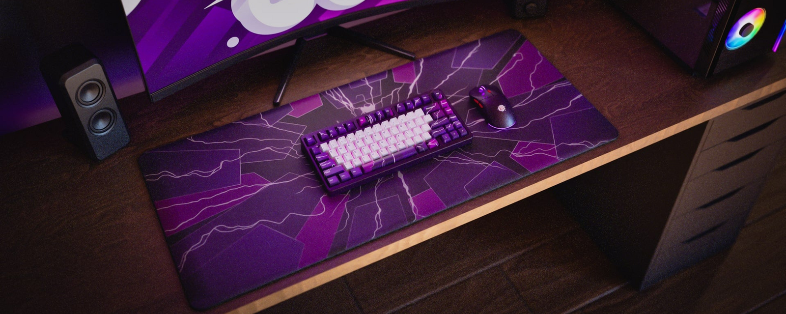 Oni Deskpad - Lightning Energy | Ghost Keyboards