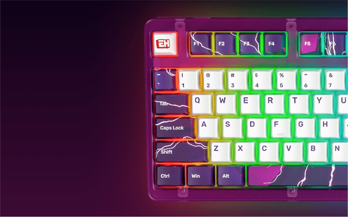 NickEh30 x Ghost K75 Keyboard Combo | Ghost Keyboards