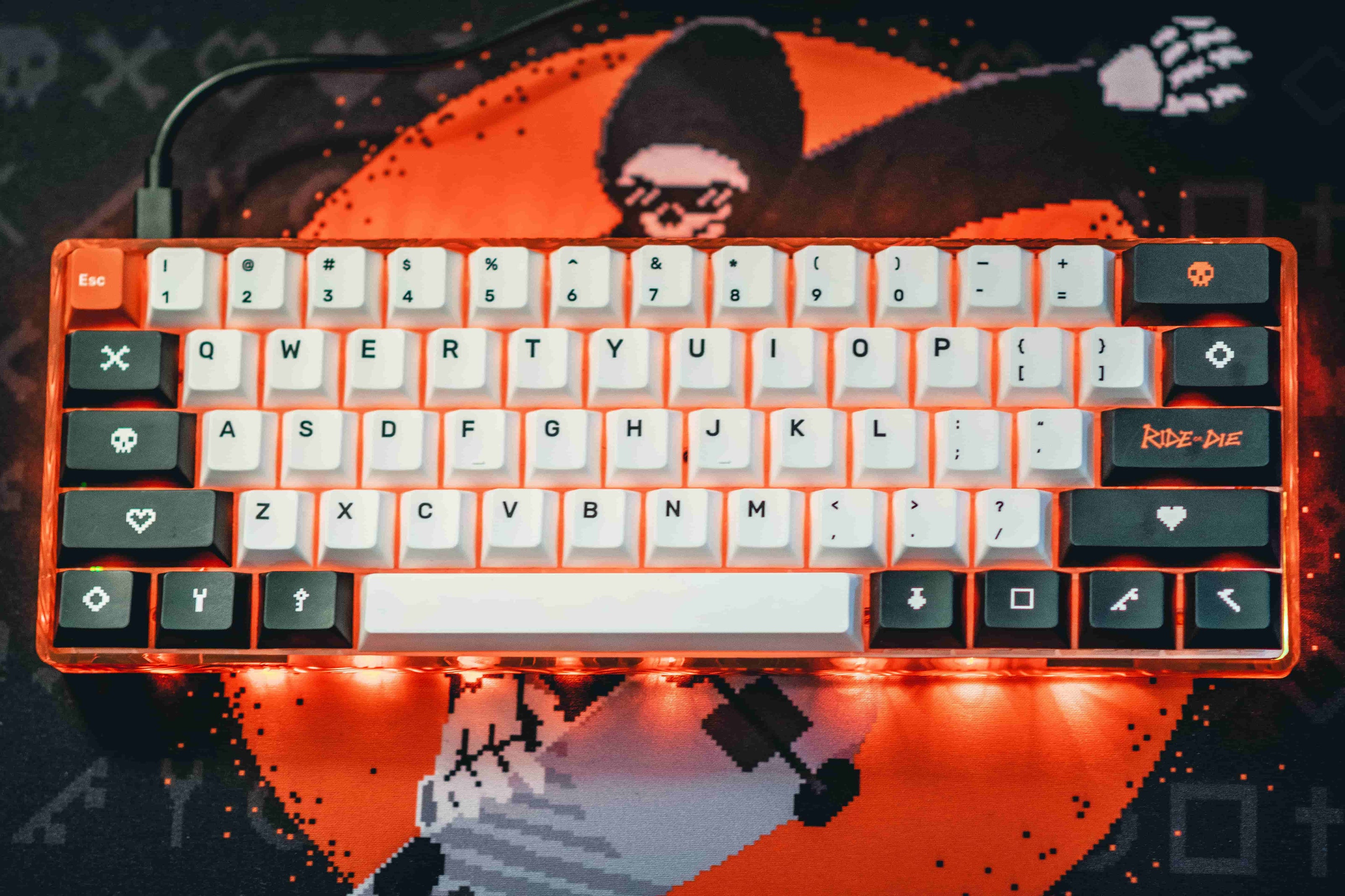 Ride or Die Keycap Combo | Ghost Keyboards