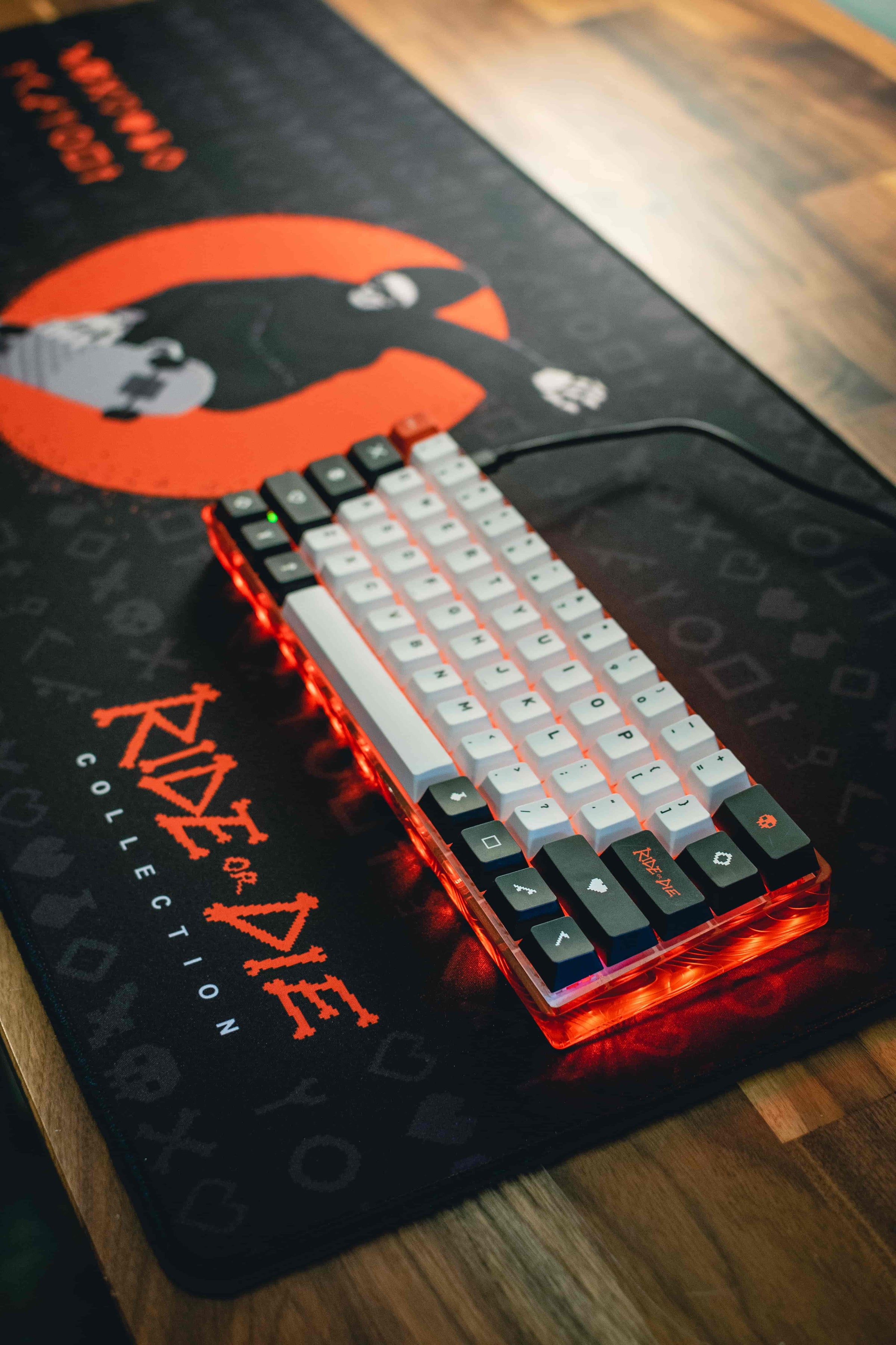 Ride or Die PBT Full Size Keycap Set | Ghost Keyboards