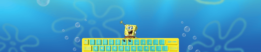 SpongeBob X Ghost K1 Pro Wireless Mechanical Keyboard – Ghost Keyboards
