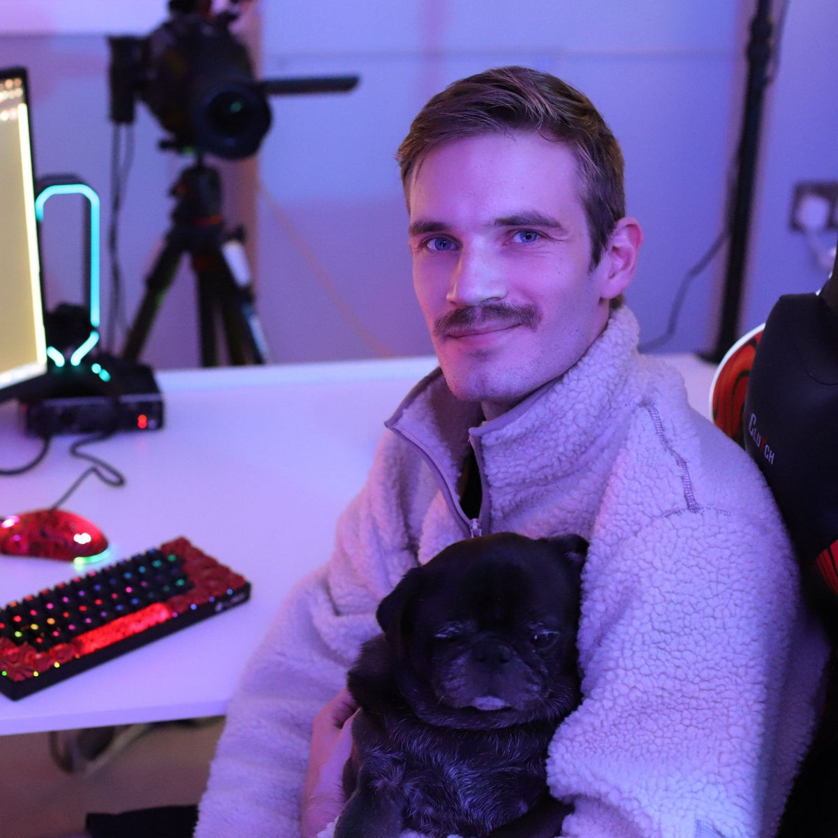 PEWDIEPIE Aluminum Wireless Gaming Keyboard | Ghost Keyboards