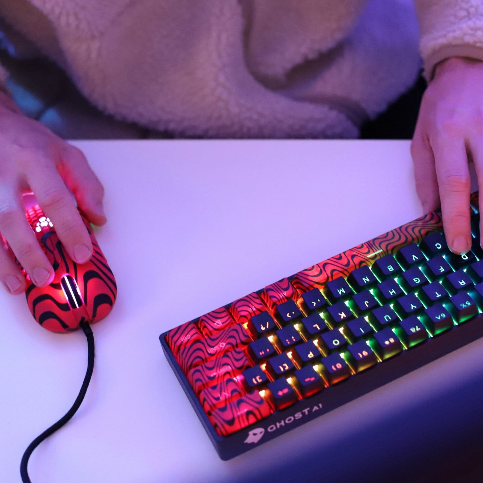 PEWDIEPIE Aluminum Wireless Gaming Keyboard | Ghost Keyboards