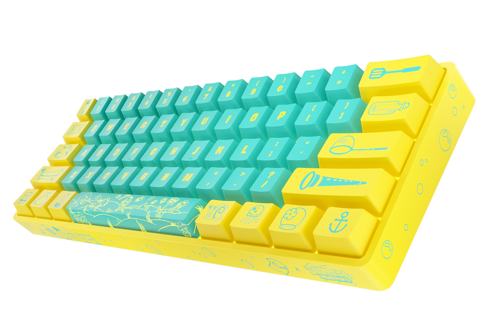 SpongeBob X Ghost K1 Pro Wireless Mechanical Keyboard