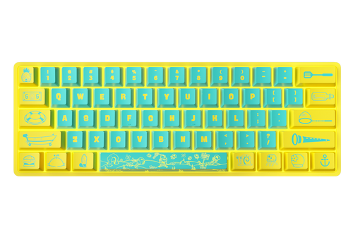 SpongeBob X Ghost K1 Pro Wireless Mechanical Keyboard